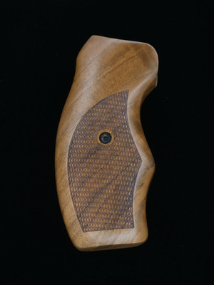 CUSTOM MADE WALNUT WRAP AROUND LARGE GRIPS FITS ROCK ISLAND M200 & M206 ...