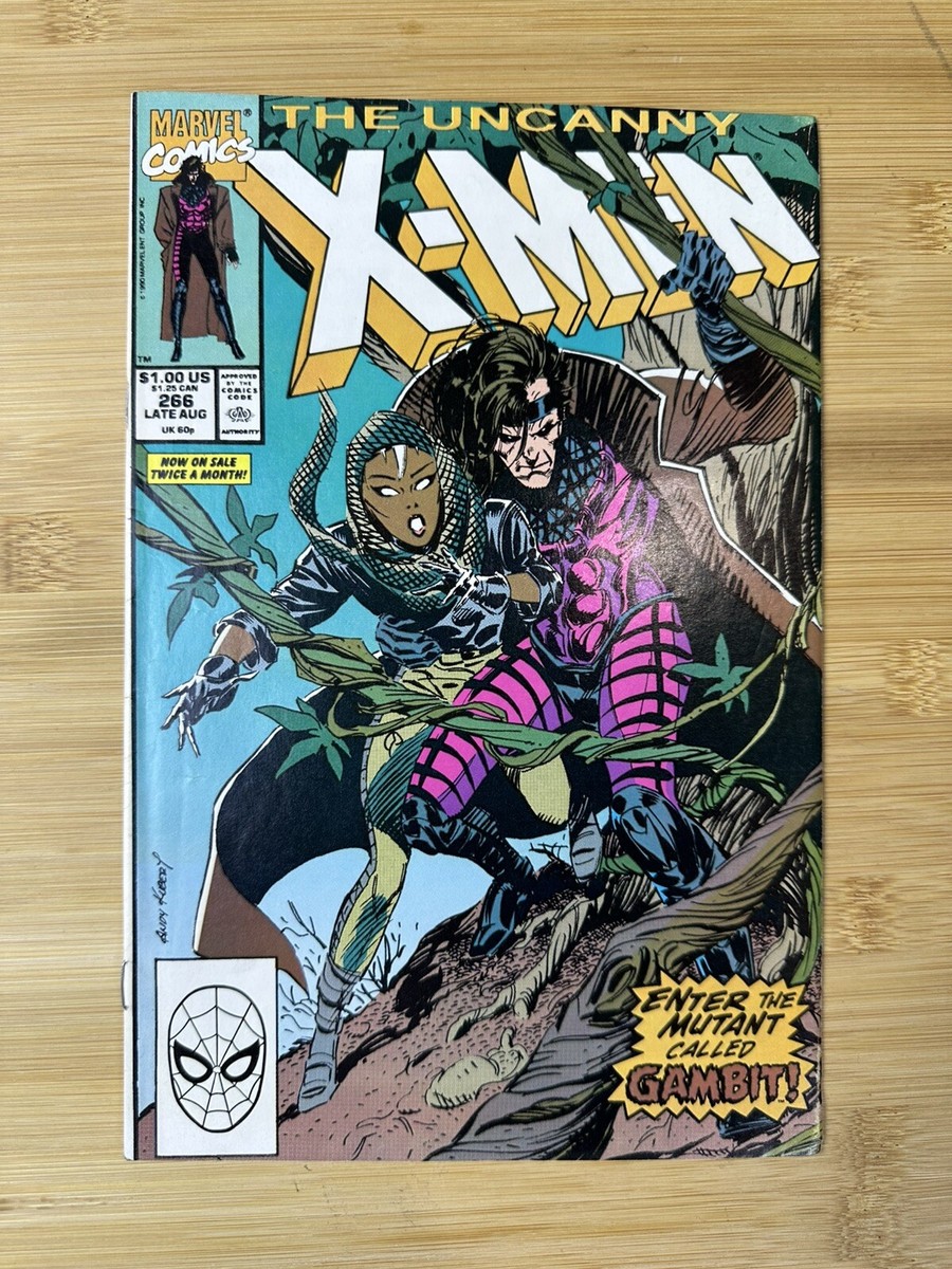 Xmen 266 1st Gambit Comics The Uncanny X Men Uncanny X Men 266