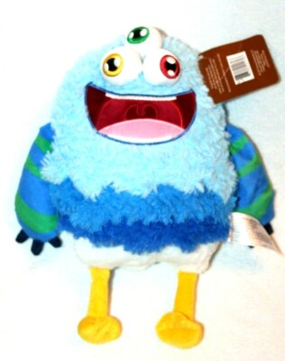 2019 Animal Adventure Montee Mongoose 3-Eyed Monster Blue Stuffed ...