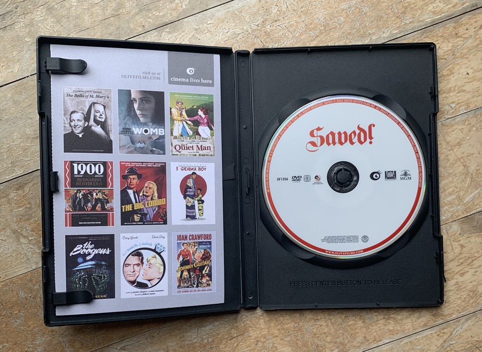 Saved (DVD, 2009) Jena Malone, Mandy Moore, Macaulay Culkin, Patrick ...