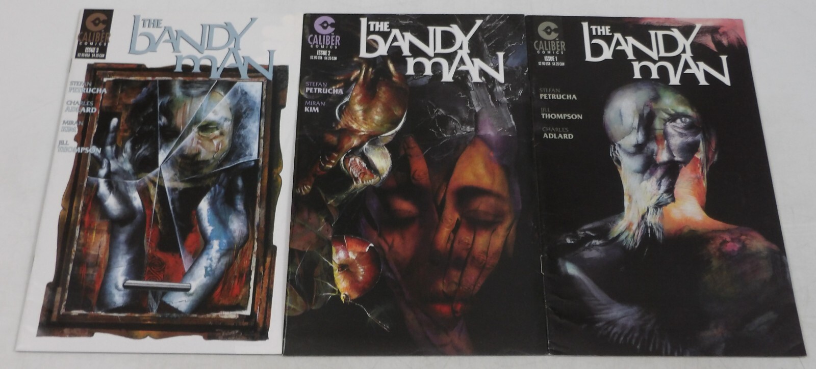 Bandy Man #1-3 FN complete series - Stefan Petrucha - Jill Thompson - 2 ...