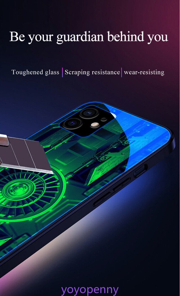Cool Mechanism LED Light up Phone Case Cover for Samsung S25 S24 Ultra ...