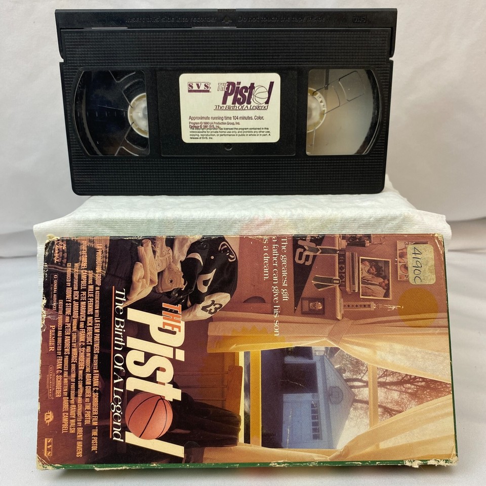 The Pistol: The Birth Of A Legend VHS - Starring Adam Guier 11575076833 ...