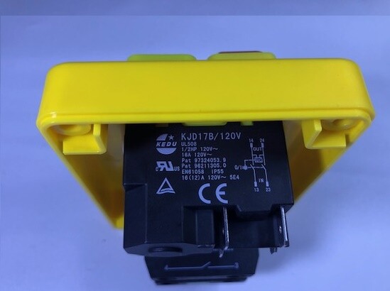 KJD17B/120V Emergency Stop,Red Green Momentary Push Button Switch ...