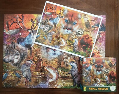 CEACO Animal Kingdom #43360 Wildlife 1000 Piece Puzzle | eBay