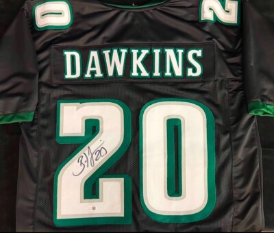 Brian Dawkins Signed Autographed Football Custom Jersey Philadelphia ...