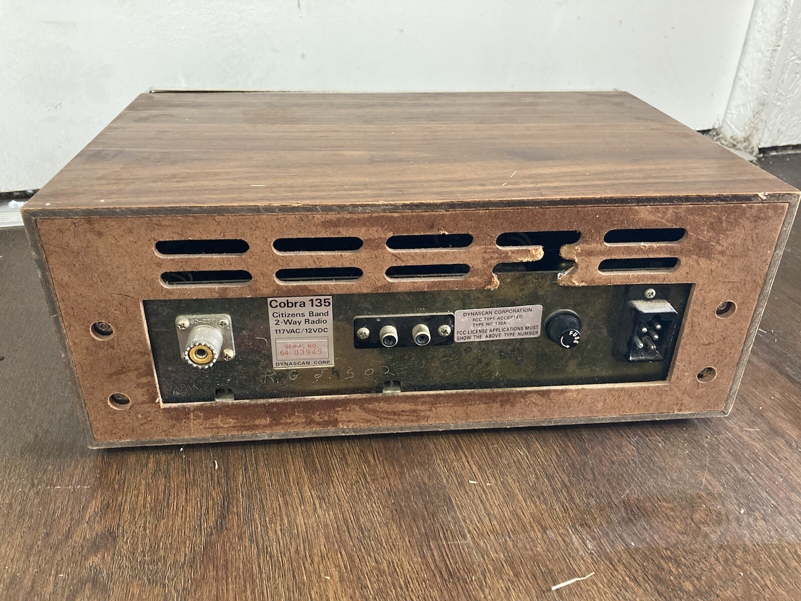 Cobra 135A SSB/AM CB Radio No PLUG IN / MICROPHONE NOT Included CB ...