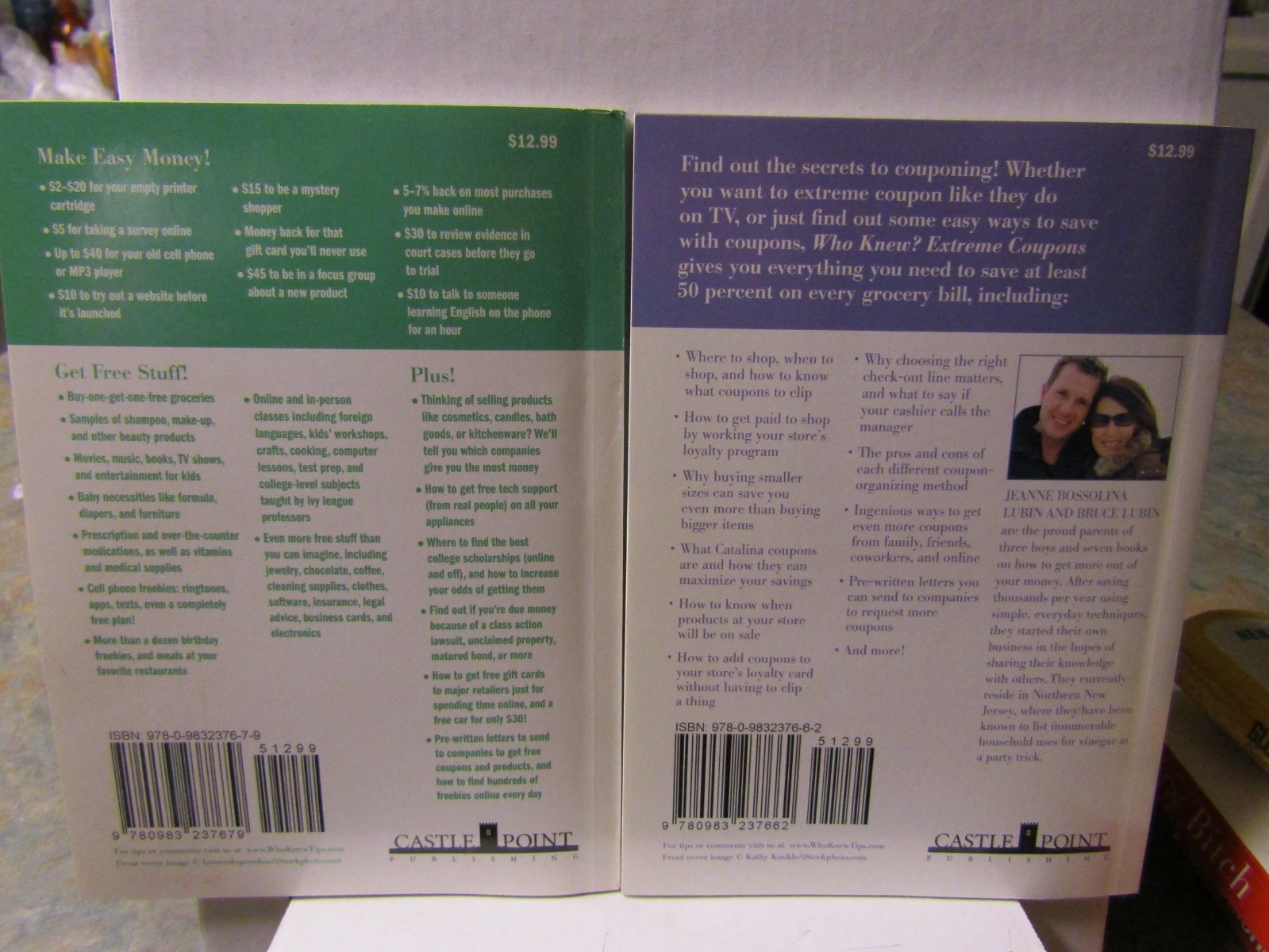 *LOT OF 2*Who Knew? Extreme Coupons AND Free Stuff, Bruce & Jeanne ...