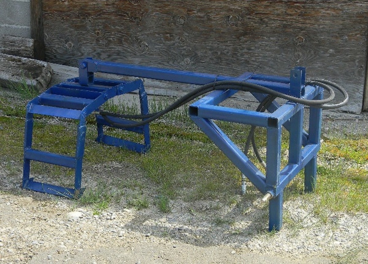 Homemade 3 Point Log Grapple - Homemade Ftempo