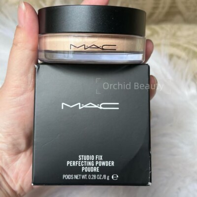 MAC Studio Fix Perfecting Powder~Light Plus~Full Size 0.28oz / 8g~Rare ...