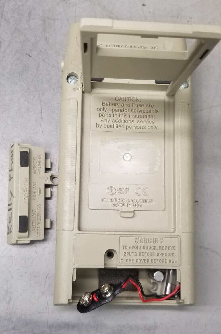 Fluke 8062A True RMS 4.5 Digit Multimeter ACCURATE READINGS One hand ...