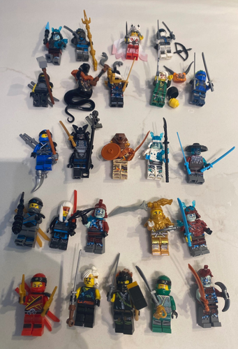 Ninjago Custom Minifigure Brick Block Figure Set of 24 Ninja | eBay