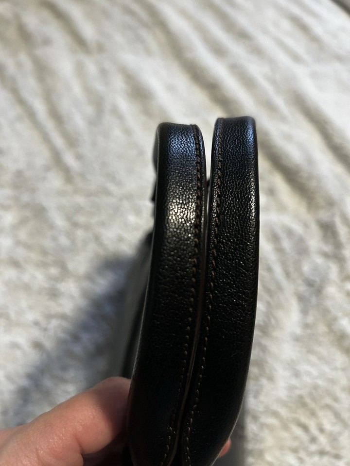 Cartier Marcello de Cartier Handbag Black Leather (Special Edition Gold ...