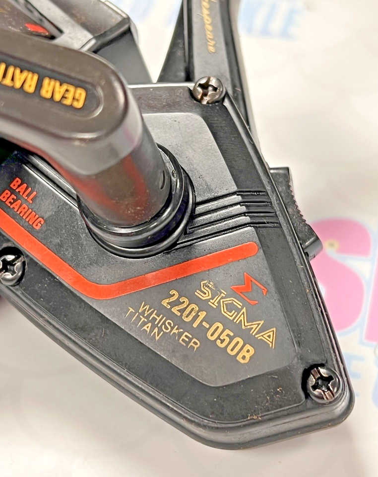 shakespeare sigma whisker titan fishing reel new old stock rare 1980s ...