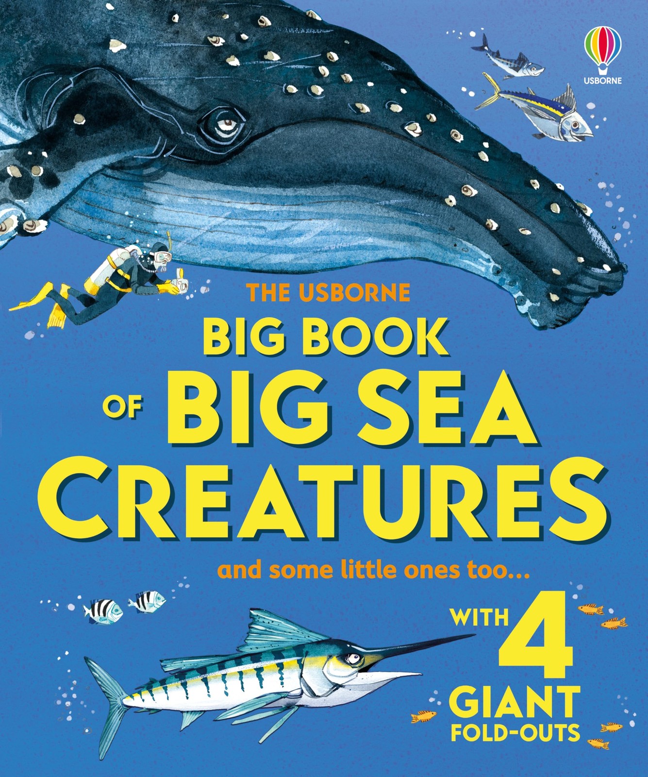 Big Book of Big Sea Creatures: An Illustrated Book About Ocean Animals ...