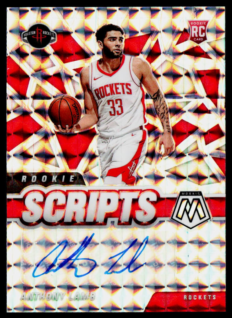 2020-21 Panini Mosaic Rookie Scripts Anthony Lamb Card #RS-ALB Auto | eBay