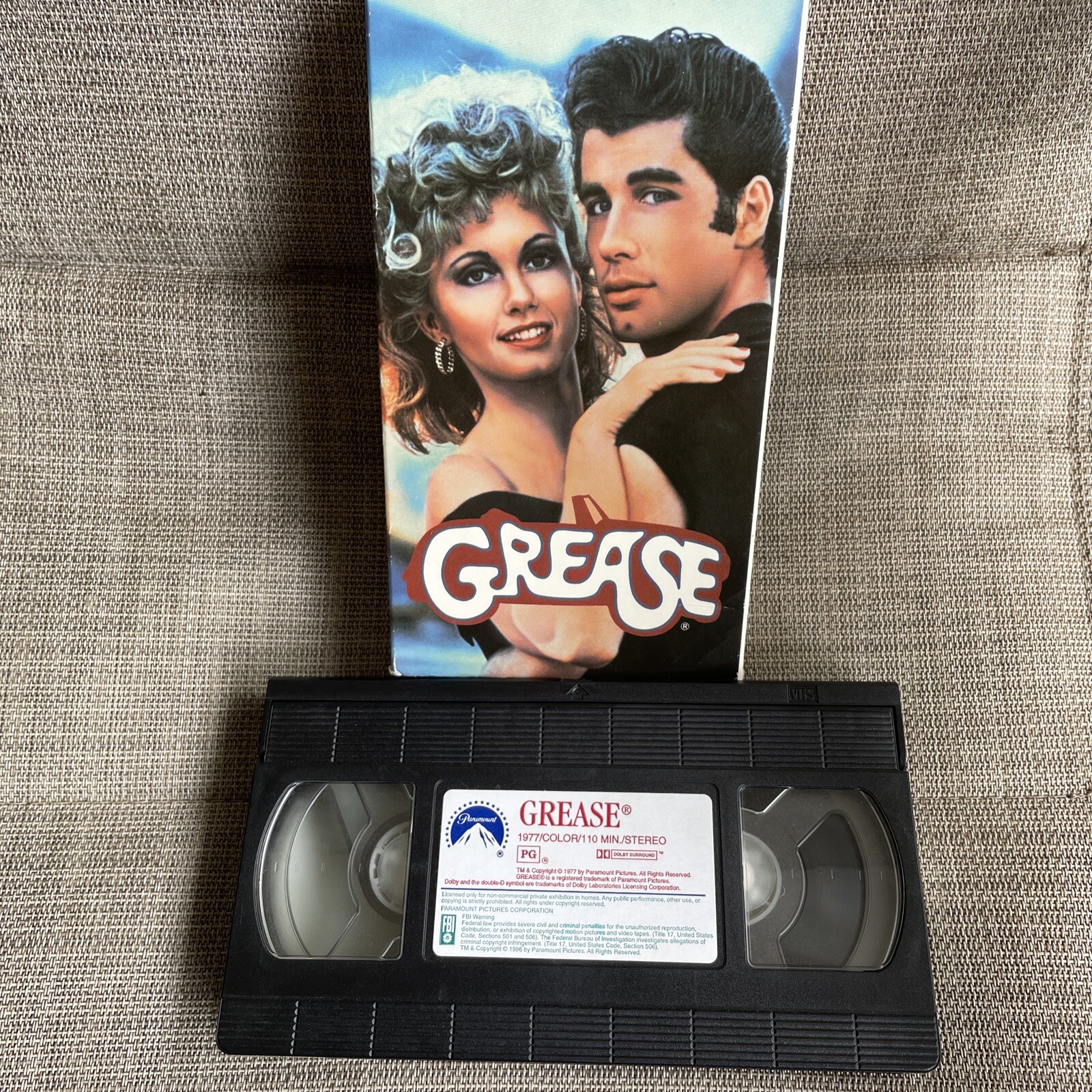 Grease (VHS, 1977) | eBay