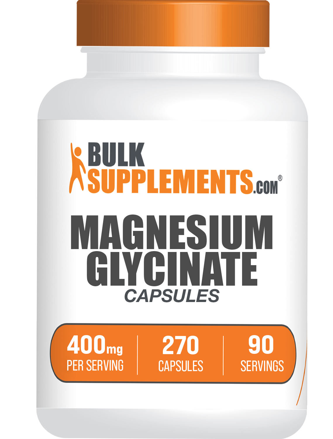 BulkSupplements Magnesium Glycinate - 270 Capsules - Reduce Stress | eBay