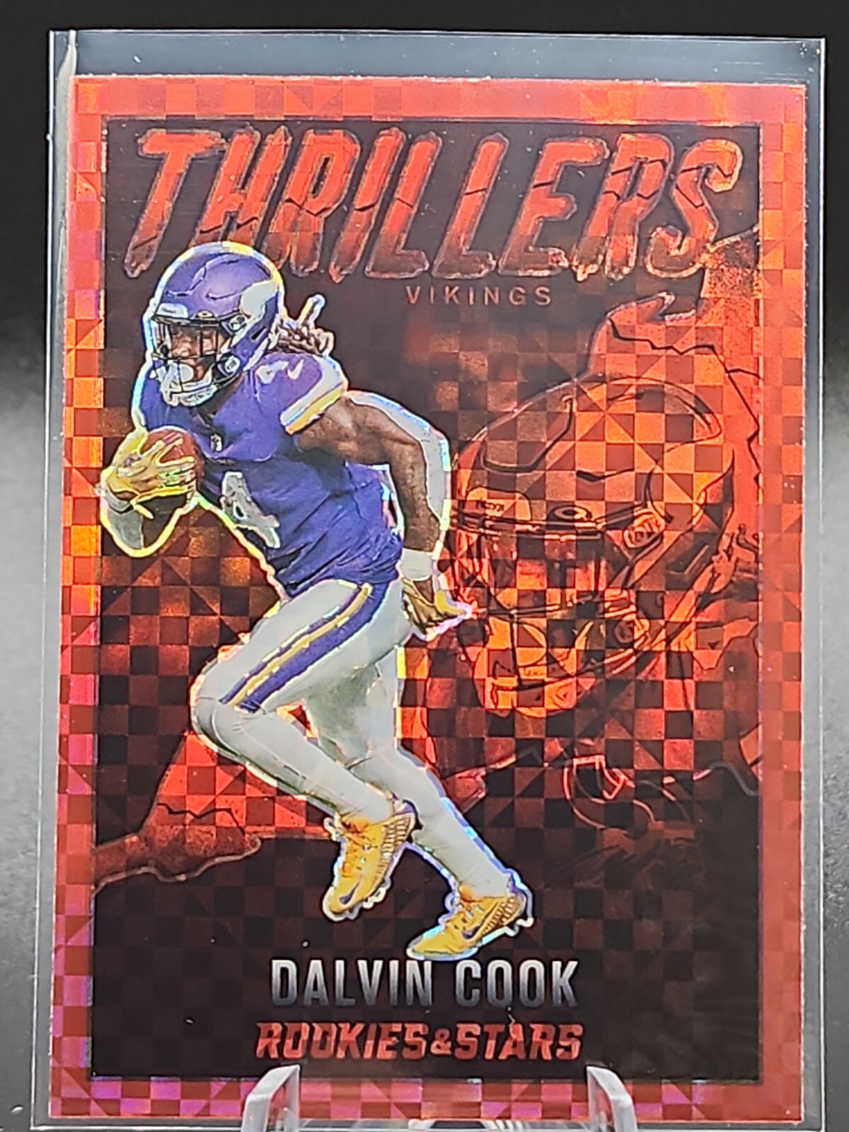 Dalvin Cook Thriller Card TH-18 2022 Panini Rookies And Stars Red Plaid ...