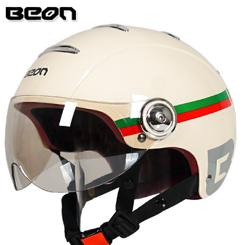 Motorcycle Helmet Motorbike Open Face Wind Visor Moto Bike Scooter ...