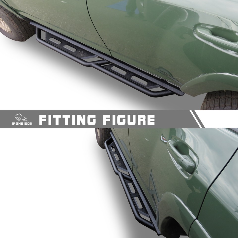 Running Boards Fit 2010-2024 Toyota 4Runner Side Steps Nerf Bar Rails ...