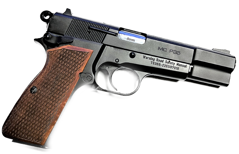 Browning HP, Girsan MC35, EAA, Springfield S Walnut grips Hi Power ...