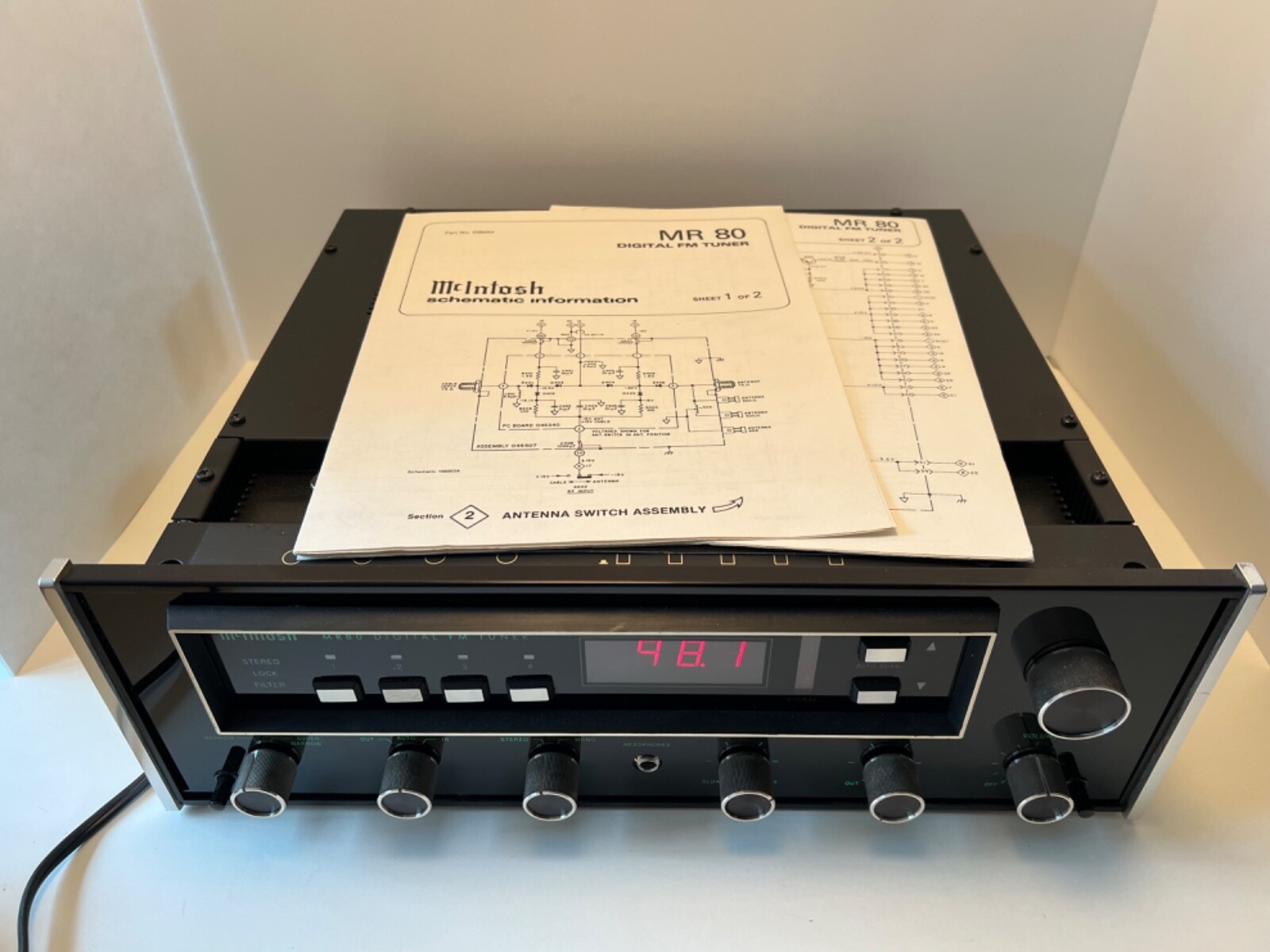 MCINTOSH MR80 FM TUNER - AS IS | eBay