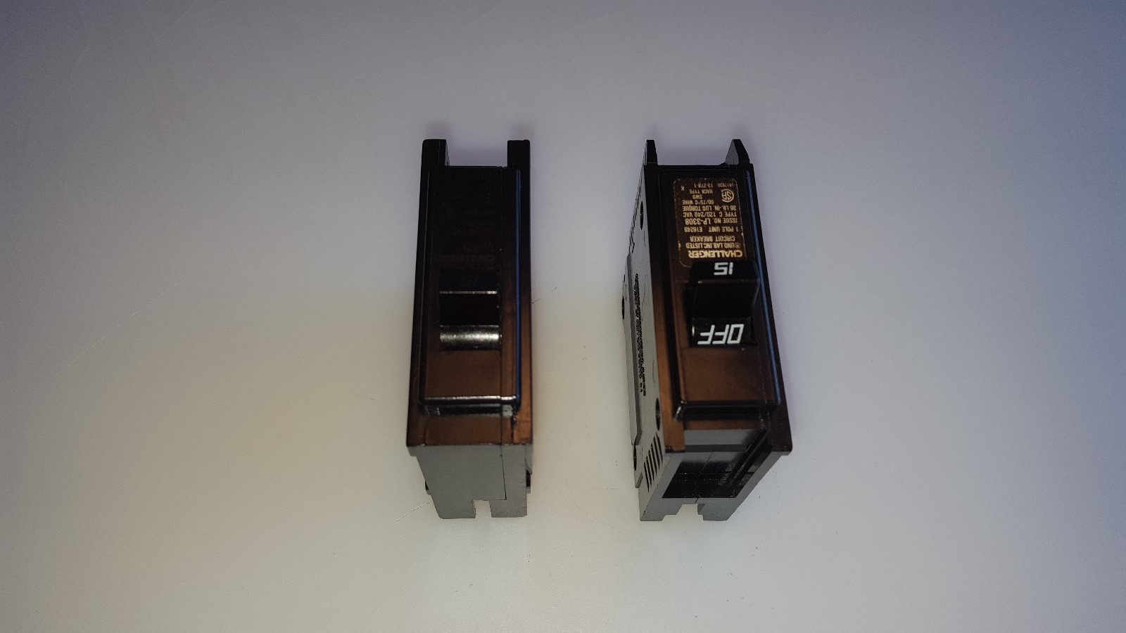 CHALLENGER C115 1 POLE 15 AMP CIRCUIT BREAKER TYPE C | eBay