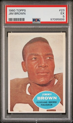 1960 TOPPS #23 JIM BROWN PSA 5 | eBay