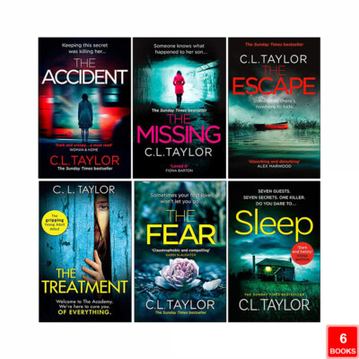 C.L. Taylor Collection 6 Books Set The Accident, The Missing, The ...