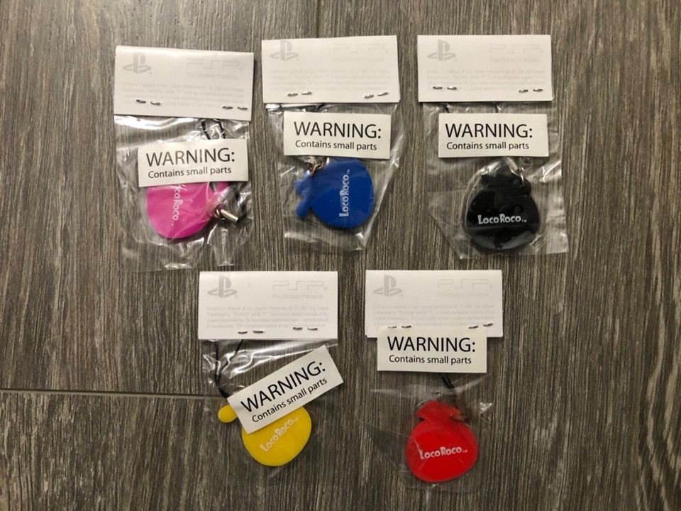LocoRoco Keychains Rare PSP Promo New/Sealed | eBay