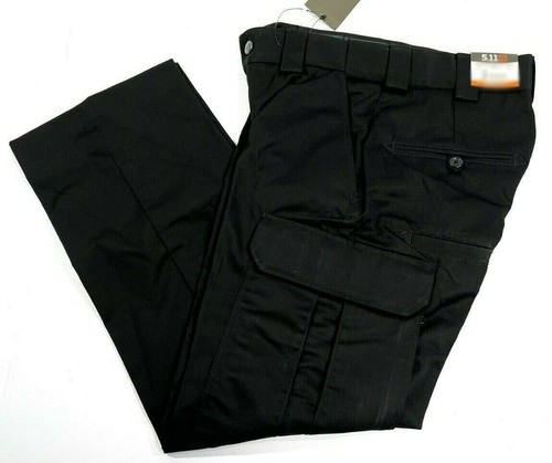 NEW 5.11 TACTICAL WOMENS TWILL PDU CLASS-B CARGO PANTS 64306 BLACK 10 ...