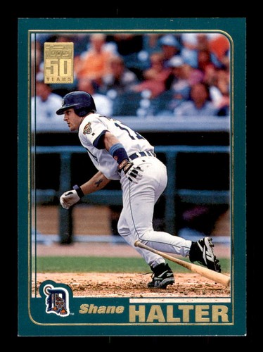 2001 Baseball Topps Shane Halter Detroit Tigers #314 | eBay