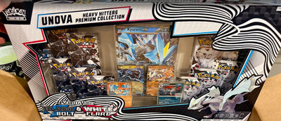 Pokemon TCG Unova Heavy Hitters Premium Collection 1-Box Sealed Costco ...