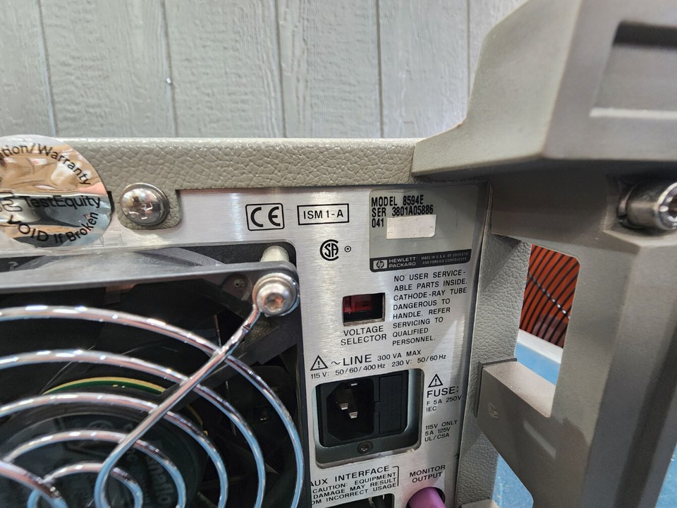 HP/Agilent 8594E Spectrum Analyzer Option 041 | eBay