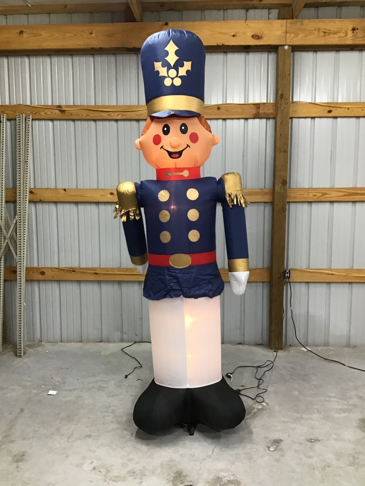 8ft Gemmy Airblown Inflatable Prototype Christmas Toy Soldier #117375 ...