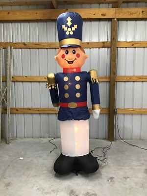 8ft Gemmy Airblown Inflatable Prototype Christmas Toy Soldier #117375 ...