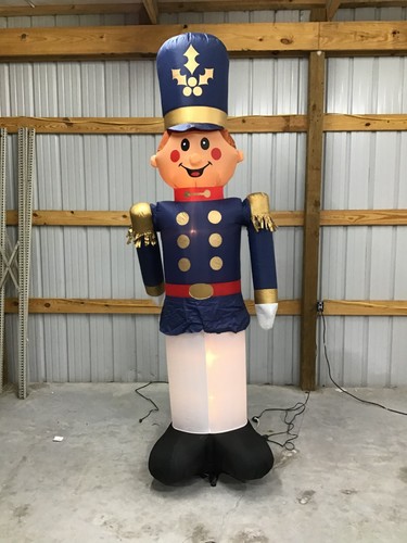 8ft Gemmy Airblown Inflatable Prototype Christmas Toy Soldier #117375 ...