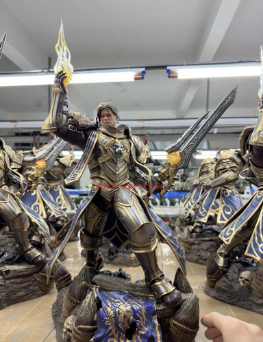 Four Horsemen 1/5 World of Warcraft Anduin Wrynn Statue Figure Model ...