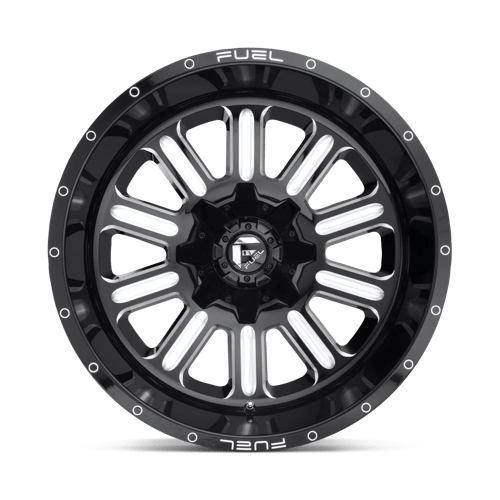 Fuel D620 Hardline Gloss Black Milled Rim: 20x9, 5x139.7/5x150/5x5.5 ...