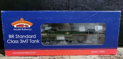 Bachmann 31-976B OO Gauge BR Standard 3MT Tank 82041 BR Lined Green ...