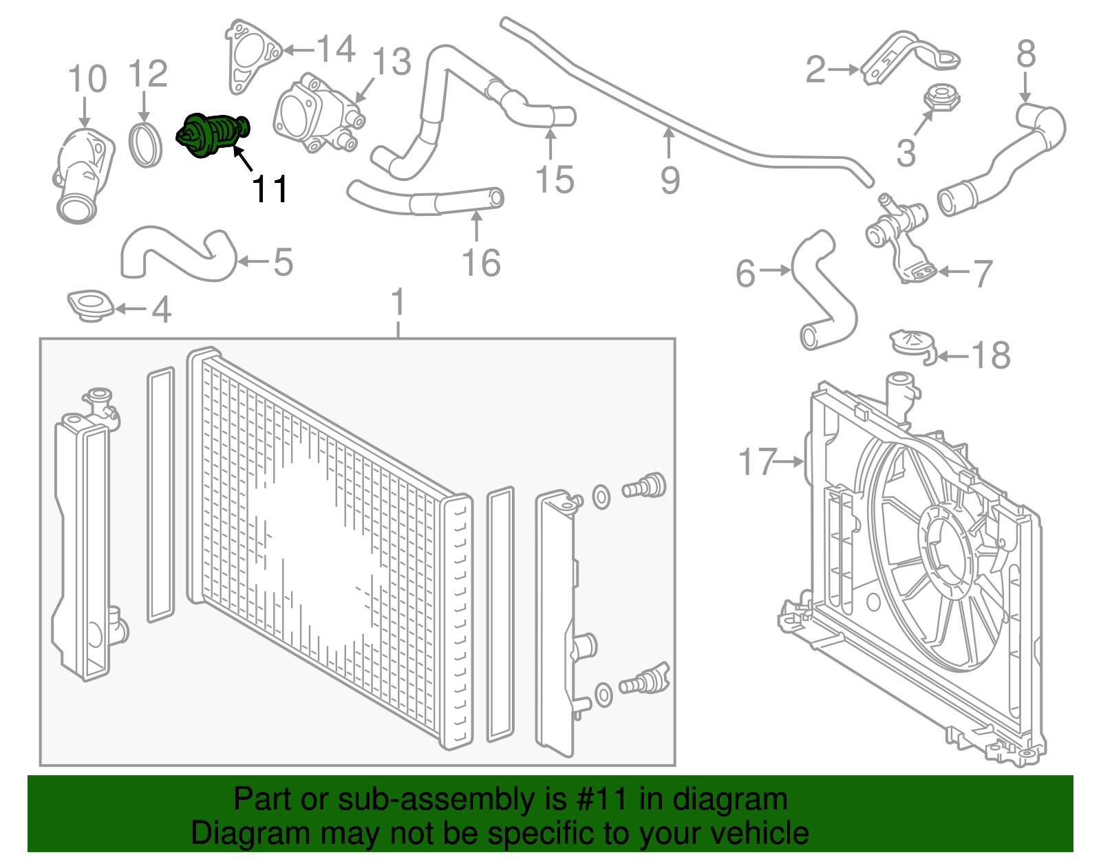 Toyota Genuine OEM 90916-03144 Thermostat 9091603144 for sale online | eBay