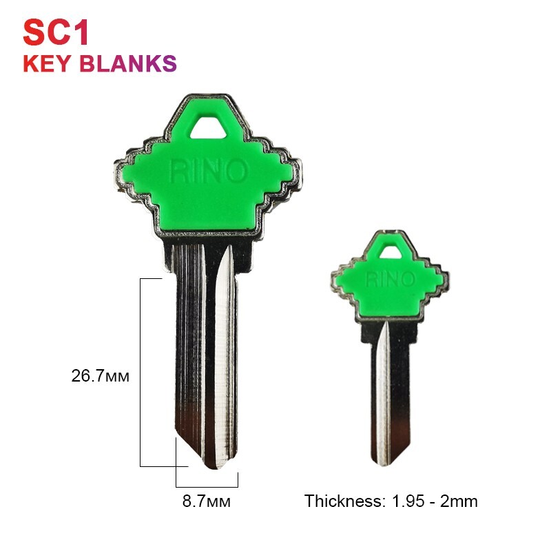 20PCS SC1 Key Blanks Fit with SCHLAGE Nickel Uncut Key Replacement | eBay