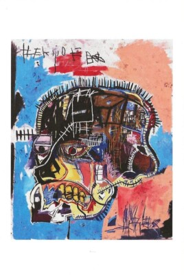 Postcard Jean-Michel Basquiat "Untitled" (Skull) 1981 The Broad Museum ...