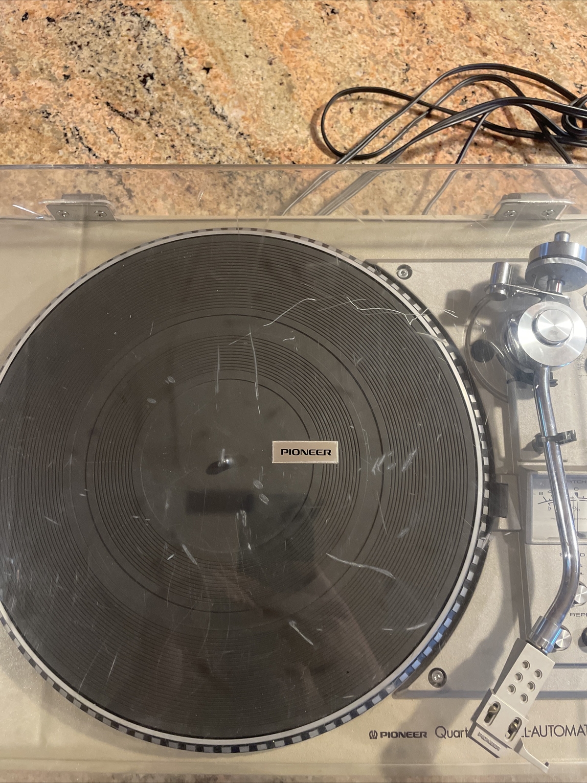 PIONEER PL-560 QUARTZ-PLL FULLY AUTOMATIC TURNTABLE | eBay