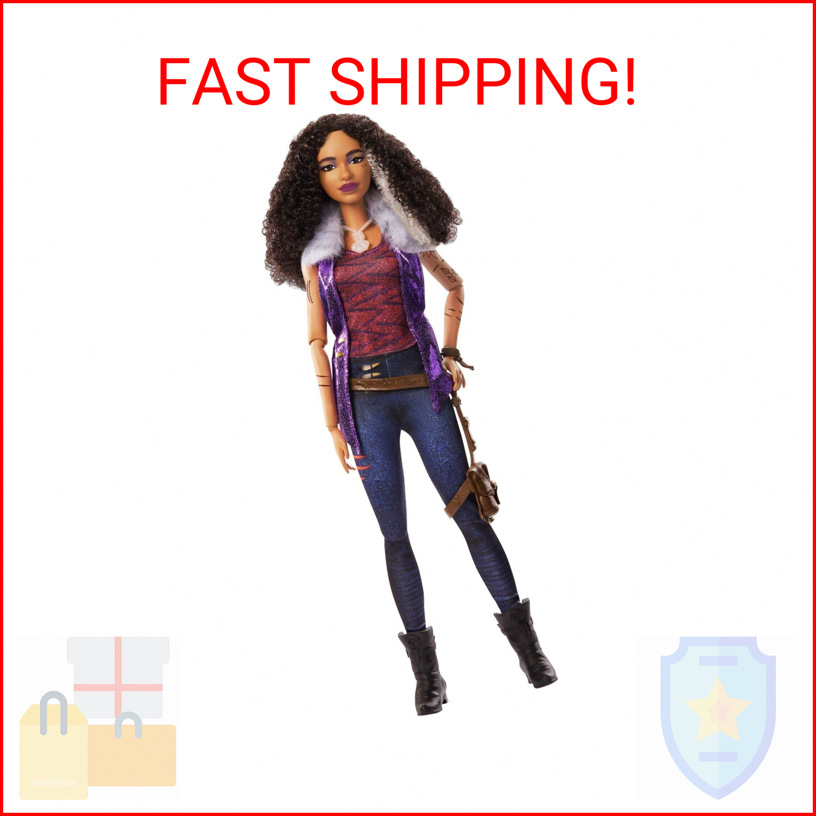 Mattel Gnn01 Disney Zombies 2 Willa Lykensen Werewolf Doll 11.5 Inches ...