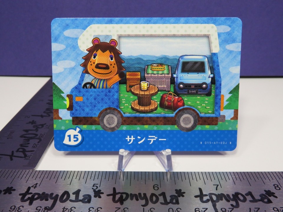 REX #15 AUTHENTIC PACK FRESH JP Animal Crossing WELCOME Amiibo Card ...