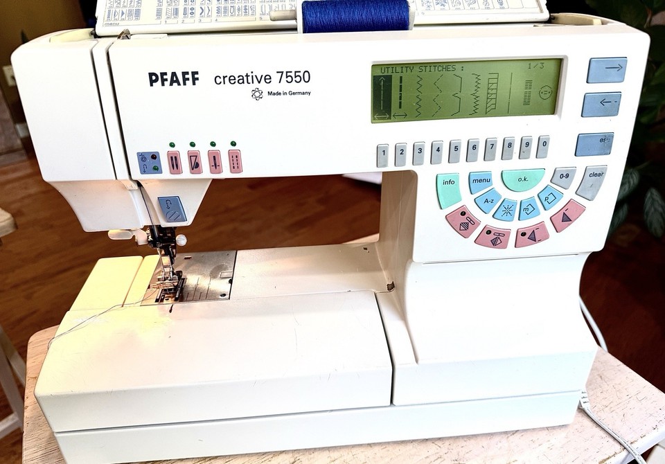 PFAFF Creative 7550 Sewing Machine | eBay