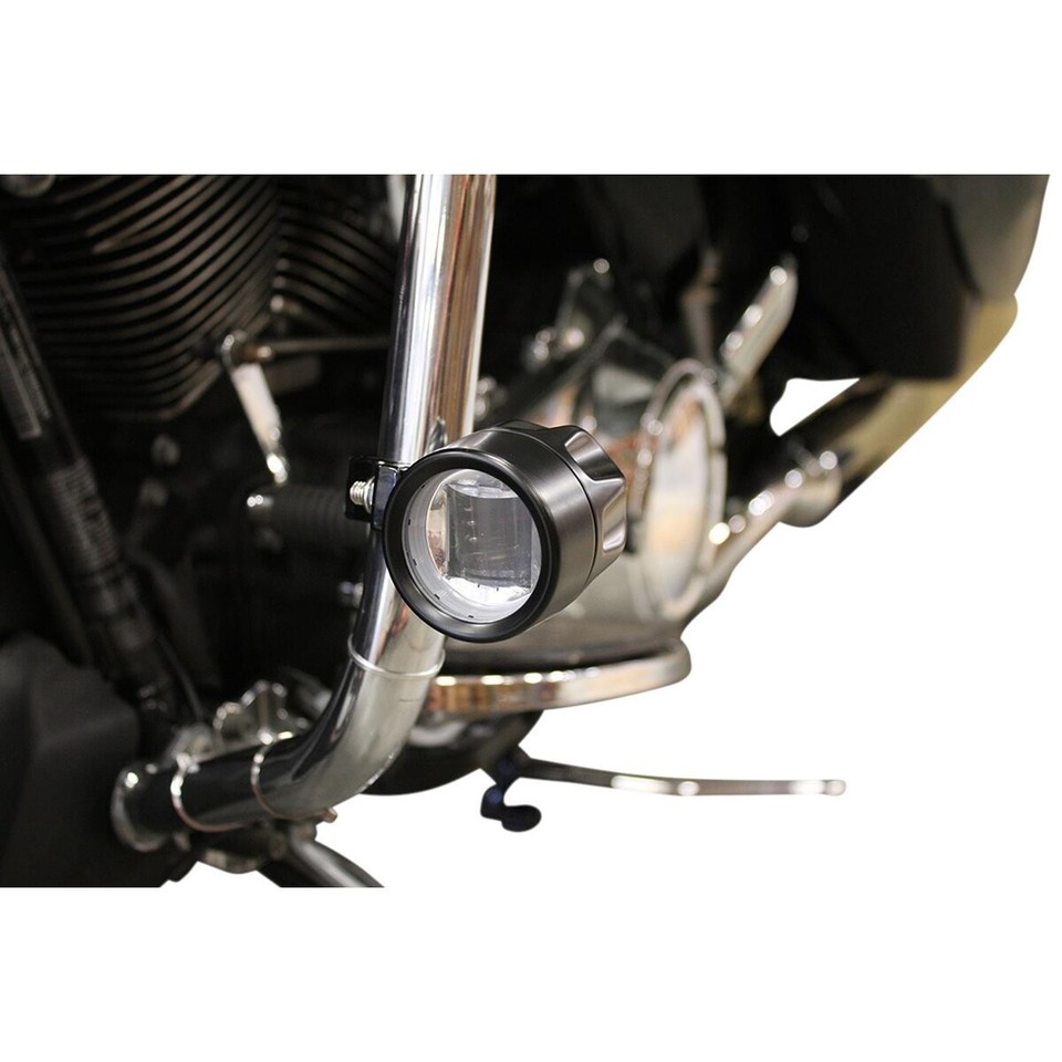 Custom Dynamics Black LED Halo Fog Light - PB-FOG-SS6-B | eBay
