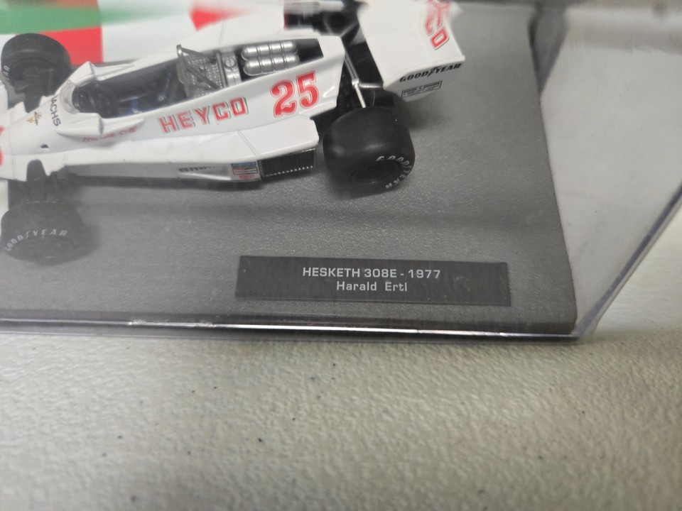 OPO 10 - Formula 1 1/43 Miniature Car "Hesketh 308E Harald Ertl" 1977 ...